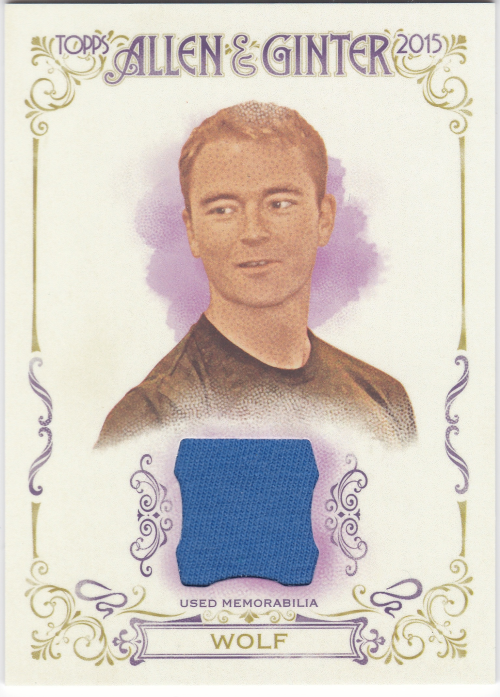 2015 Topps Allen and Ginter Relics #FSRARW Robb Wolf A - NM | eBay