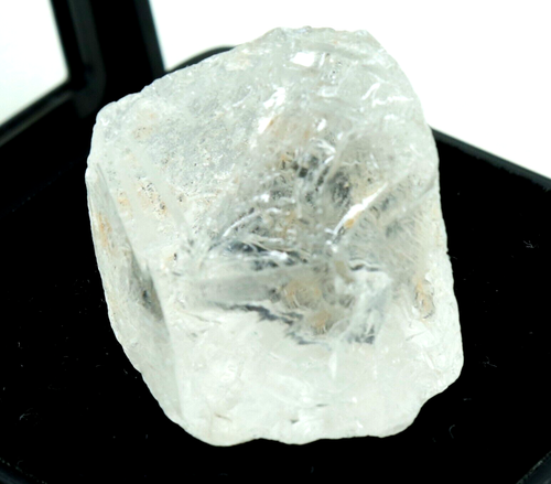 65.45 Ct Rare Herkimer Diamond Water Clear Quartz Crystal Anthraxolite ...