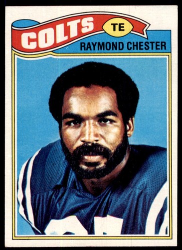 1977 Topps Raymond Chester Football Card Baltimore Colts #351 | eBay