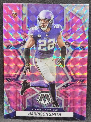 2022 Panini Mosaic Pink Camo Prizm #131 Harrison Smith Minnesota ...