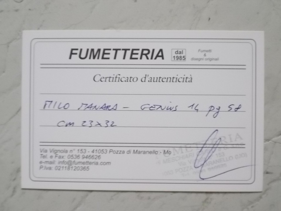 Milo Manara : Dessin Original , Tavola , " Genius " N° 14 p 58 ( Full ...