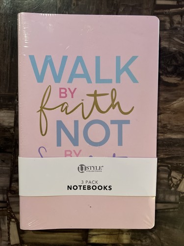 Ustyle Collections 3 Pack Notebook. New Factory Sealed. Free Shipping ...