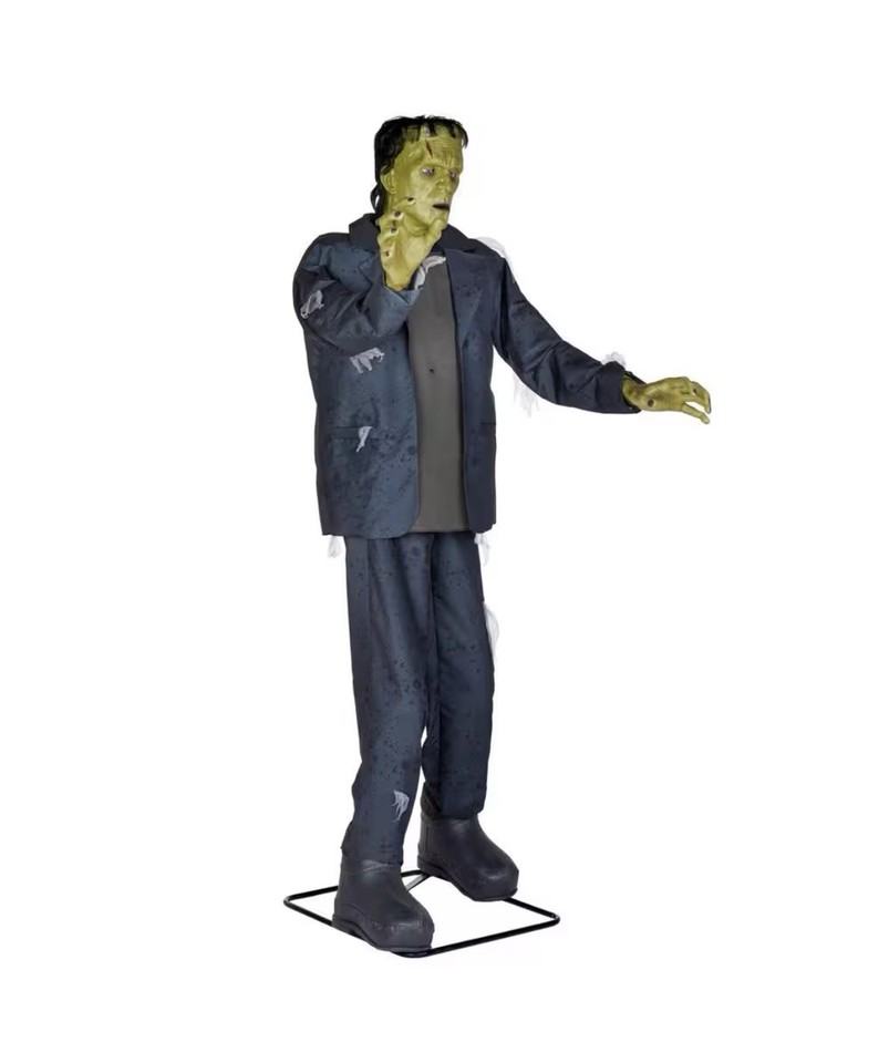 2024 7 ft Animated LED Frankenstein Monster Lifelike Movements- Please ...