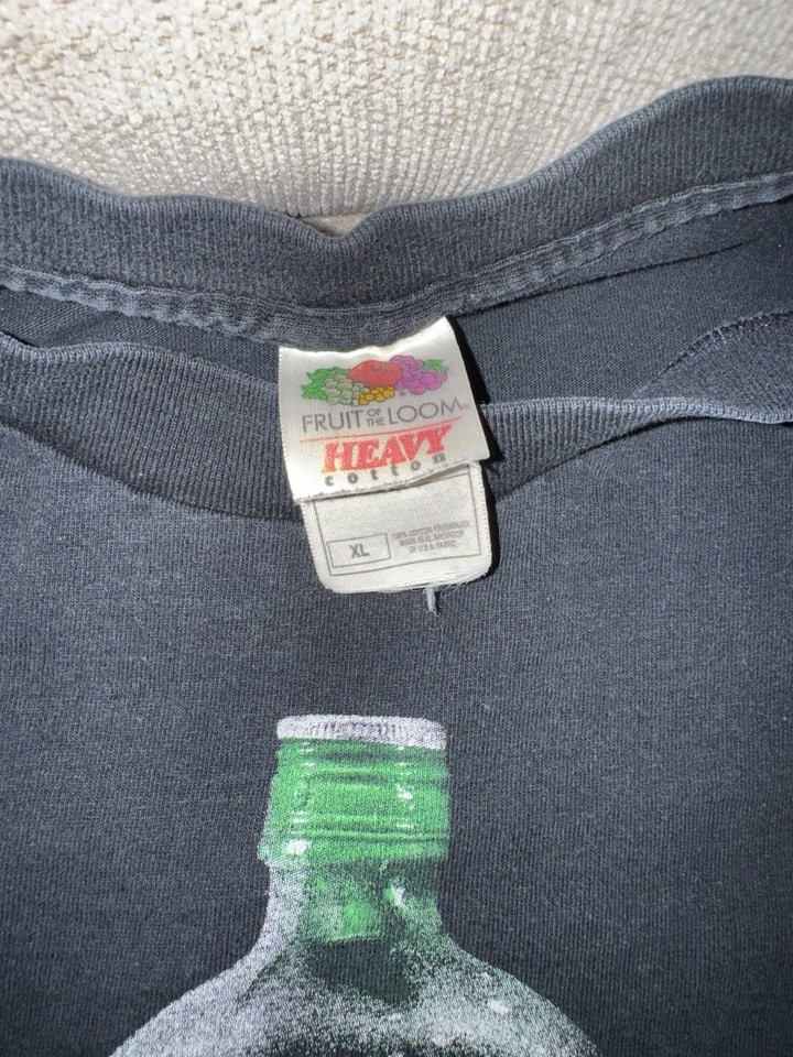 Vintage Y2K Jagermeister T-Shirt XL Short Sleeve Shot Drinker Fruit of ...