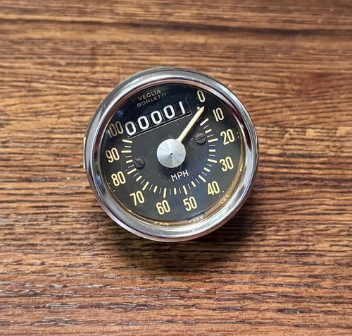 Sears Allstate Gilera 106SS Speedometer - Veglia 100mph | eBay