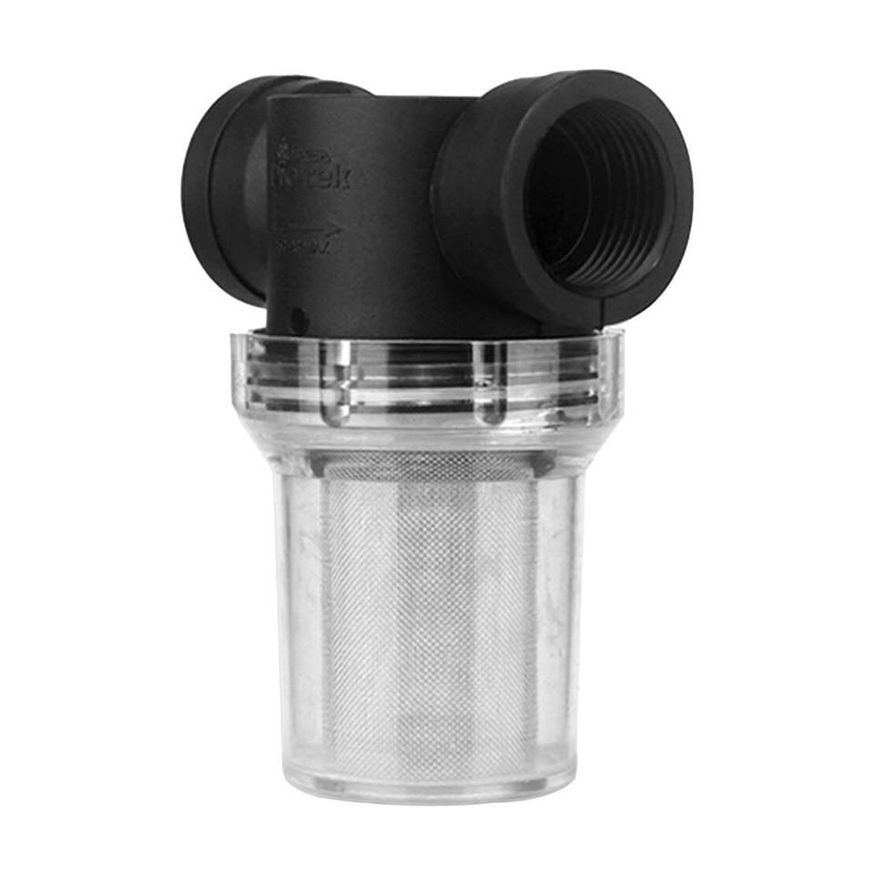 Garden Inline Mesh Strainer Water Pump Filter Irrigation High Flow ...