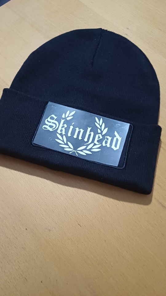 Skinhead oi Punk Ska Biker Unisex Winter Beanie Hat Laurels | eBay UK