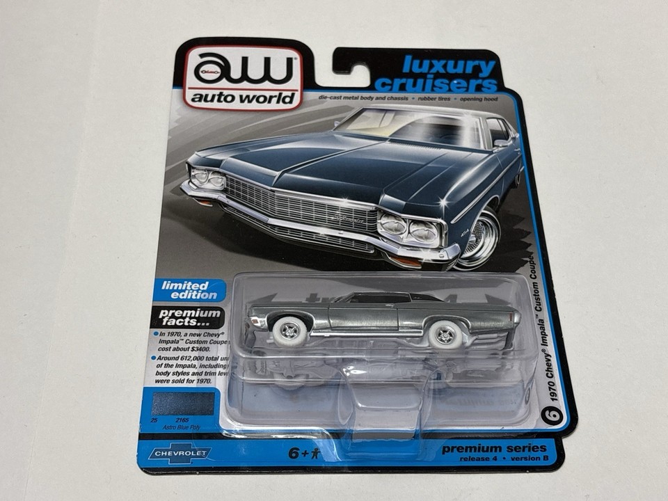 AW Auto World ULTRA RAW 1 Of 10 CHASE 1970 Chevy Impala 2022 Luxury ...