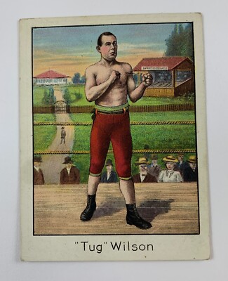 1910 T220 Mecca Champion Athletes & Prize Fighters Tug Wilson 126E | eBay