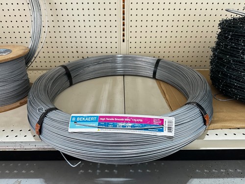 12.5 ga 170k PSI Bezinal® 4000' Torsion Free High Tensile Smooth Wire ...