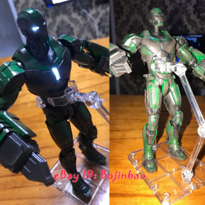 Comicave 1/12 Scale Iron Man MK26 Gamma Action Figure LED Light Model ...