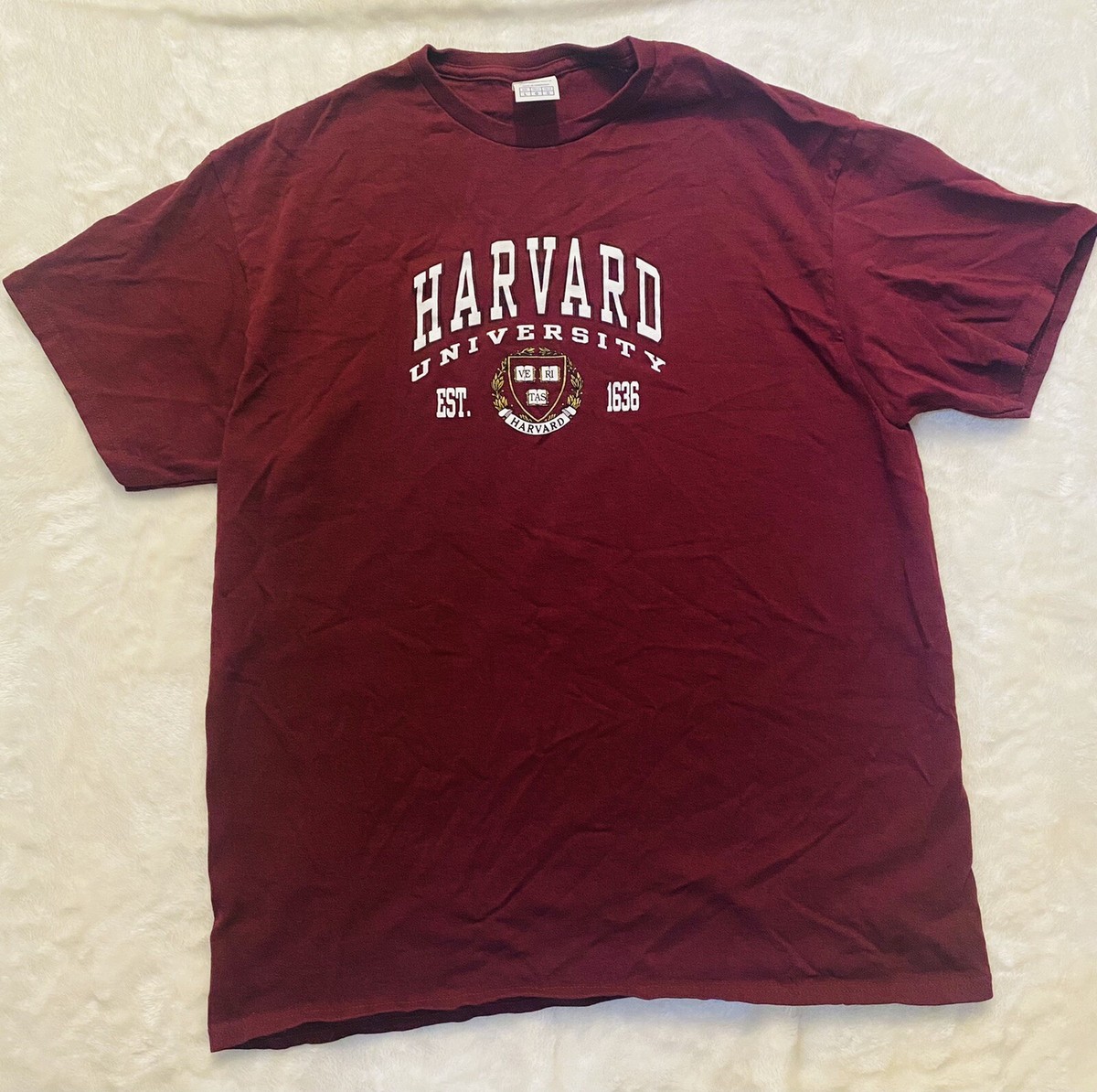Harvard Shirts Review Harvard University T Shirt LARGE Campus Colors