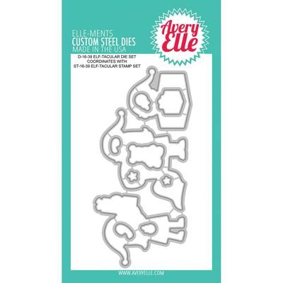 Avery Elle Elle-ments Die Elf-tacular Christmas Holiday | eBay
