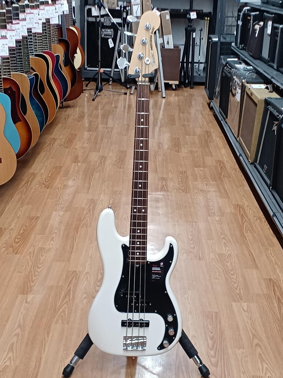 FENDER AMERICAN PERFOMER PRECISION BA Electric Bass #26862 | eBay