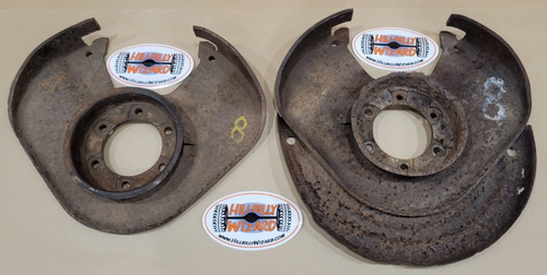 Chevy GM 10B Dana 44 8 lug caliper bracket set | eBay