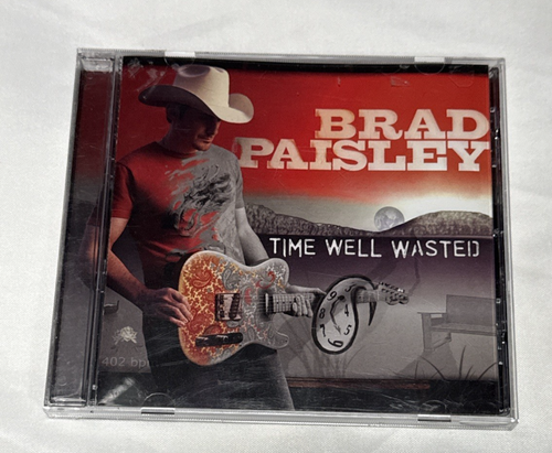 VTG Brad Paisley Time Well Wasted CD W/Bonus Track BMG Entertainment ...