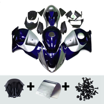 Injection Fairing Kit for GSXR1300 1997-2007 Suzuki Hayabusa 1999 Blue ...