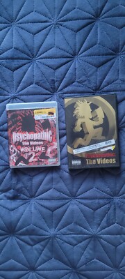 Psychopathic The Video's Vol. 1+2 Rare DVD's ICP OG Juggalo Twiztid ...