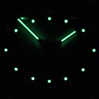 RHYTHM 51141 TOP! Clock Mantel Alarm Vintage Space Age Blue CHROME Desk ...