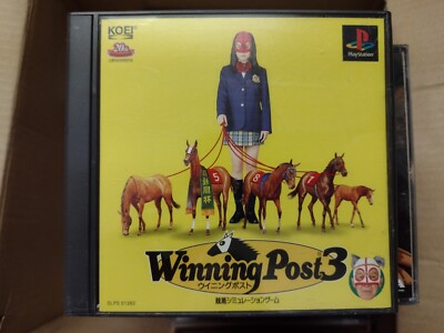 Winning Post 3 (Sony PlayStation 1, 1998) Used Japanese Import in VG ...