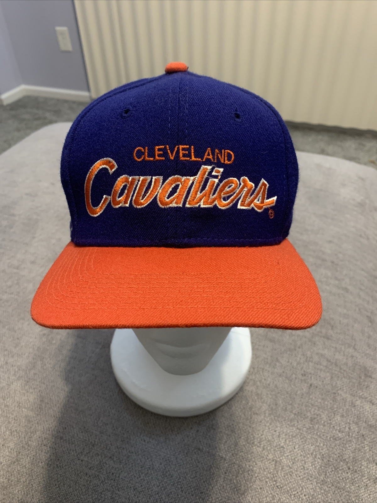 Vintage 90s Cleveland Cavaliers Cap Script style Sports Specialties 100 ...