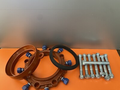 EBBA IRON Adapter Megalug Series 2106 W/Gasket Kit 6” 0032169184 | eBay