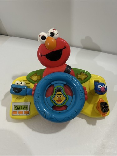 Sesame Street Elmo Giggle and Go driver steering wheel | eBay
