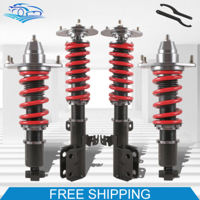 4X Front & Rear Coilover Strut Shocks For 2005-2010 Scion tC Adj.Height ...