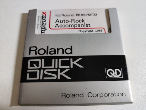 Roland Quick Disk - Auto-Rock Accompanist PR100/MT32 1988 | eBay