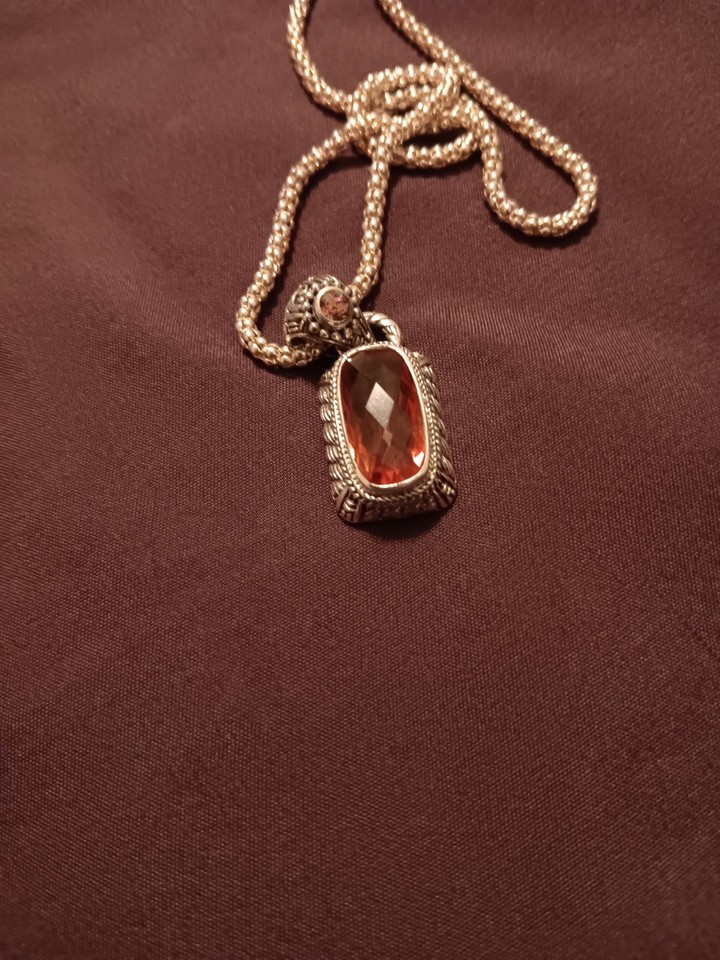 Sterling Silver Sarda 925 Bali Designer Bracelet Ring Pendant Lot Red ...