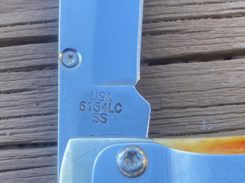 CASE XX POCKET KNIFE - 2012 TRAPPERLOCK 6154 LC - EXCELLENT - NR | eBay