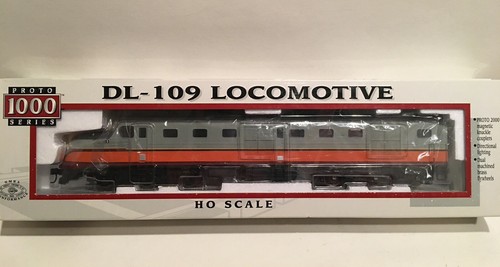 HO Proto 1000 Milwaukee Road DL-109 Powered Diesel Locomotive MILW #14A ...