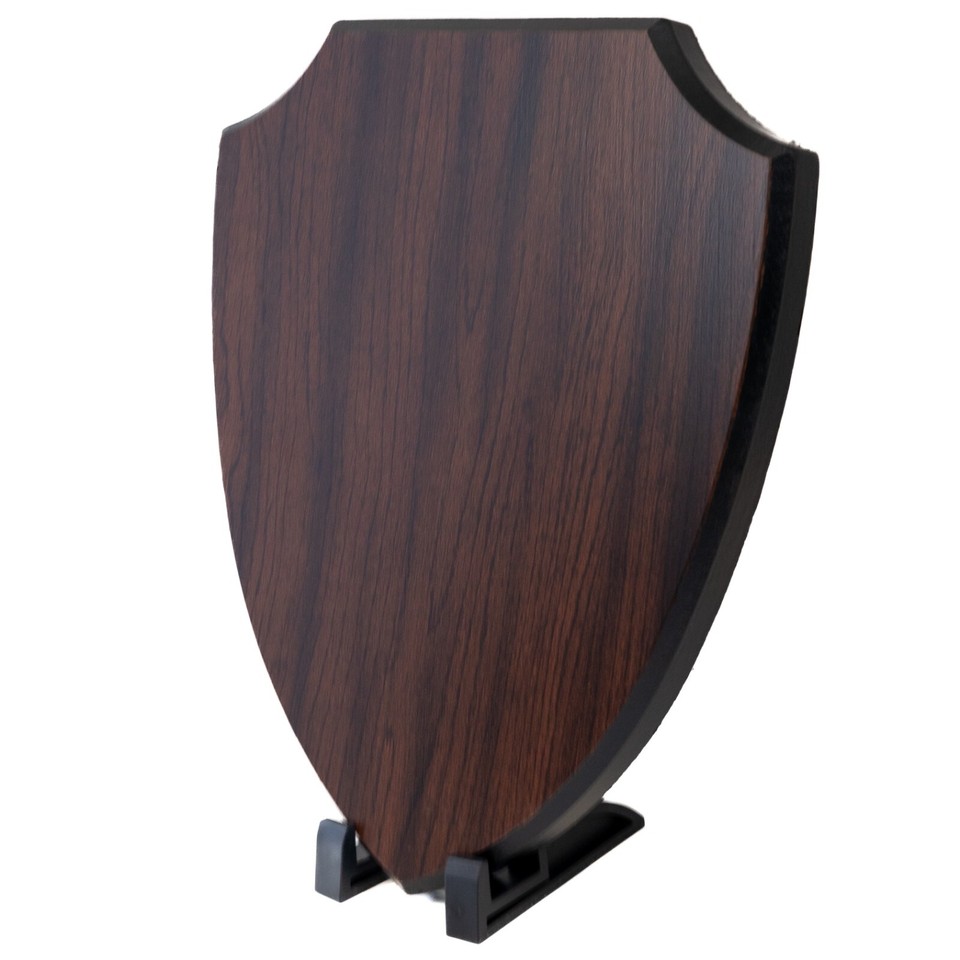 Blank Shield Plaque Wooden Display Multiple Sizes for Engraving, Arts & Crafts | eBay