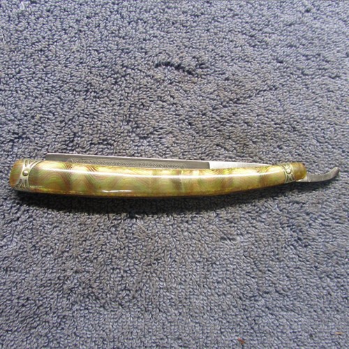 Straight Razor: Blue Steel "Magnetic Steel" | eBay