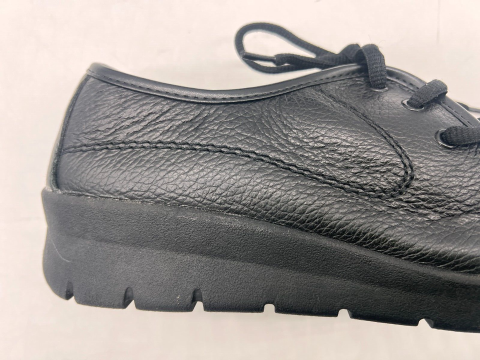 Cobbie Cuddlers Black Leather Mock Toe Lace Up Shoes Men's Sz 8.5 Wide ...