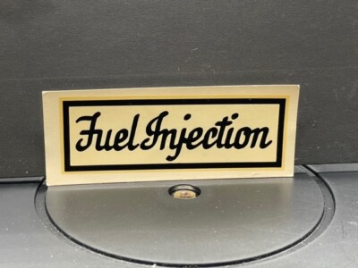 VRHTF NHRA VINTAGE FUEL INJECTION WATER SLIDE DECAL 4"X 1.5" EXCELLENT ...