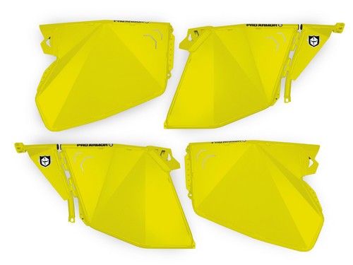 Pro Armor Stealth Doors Black Polaris RZR XP 4 XP4 1000 / Turbo | eBay