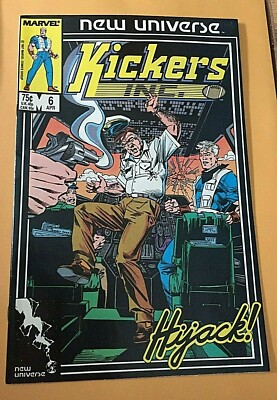 Kickers 6 Apr. 1987 Marvel HIJACK COMIC | eBay