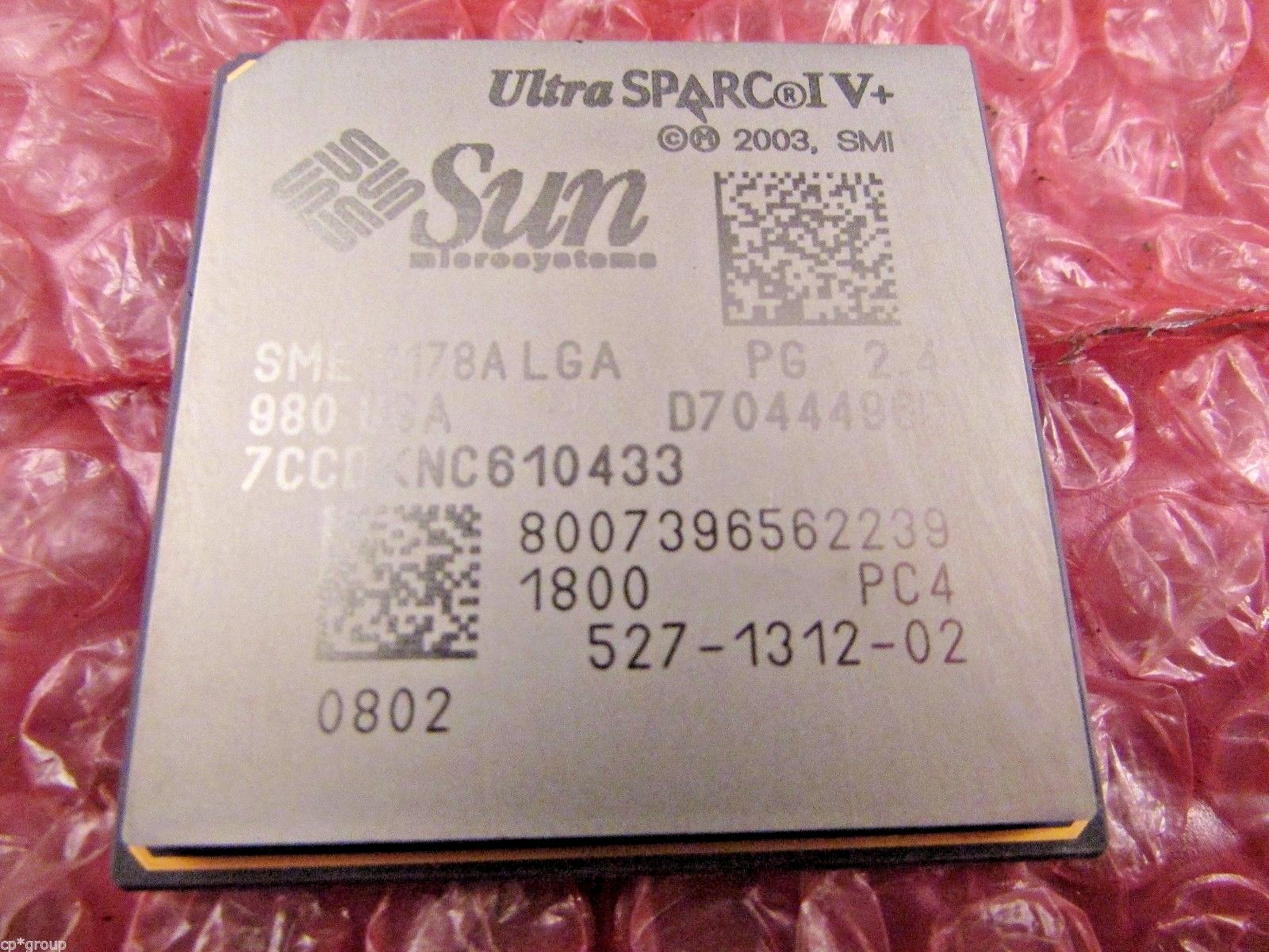 Sun UltraSparc IV Dual Core CPU Processor (1800MHz,2MB,LGA1368) - SME ...