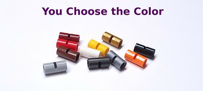 Lego 2L Technic Pin Connector Round with Slot Pin Joiner YOU CHOOSE THE ...