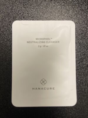 NEW HANACURE Microphol Neutralizing Cleanser TRAVEL SIZE 1 Pack 2g / .7 ...
