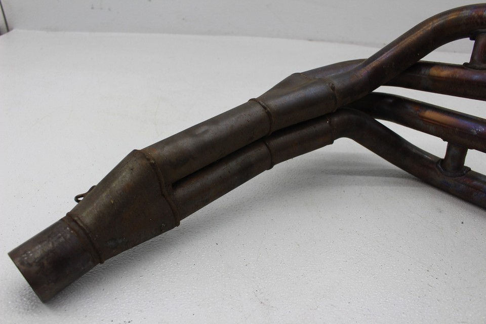 96-03 KAWASAKI NINJA ZX7R FULL MUZZY EXHAUST SYSTEM HEADERS PIPE ...