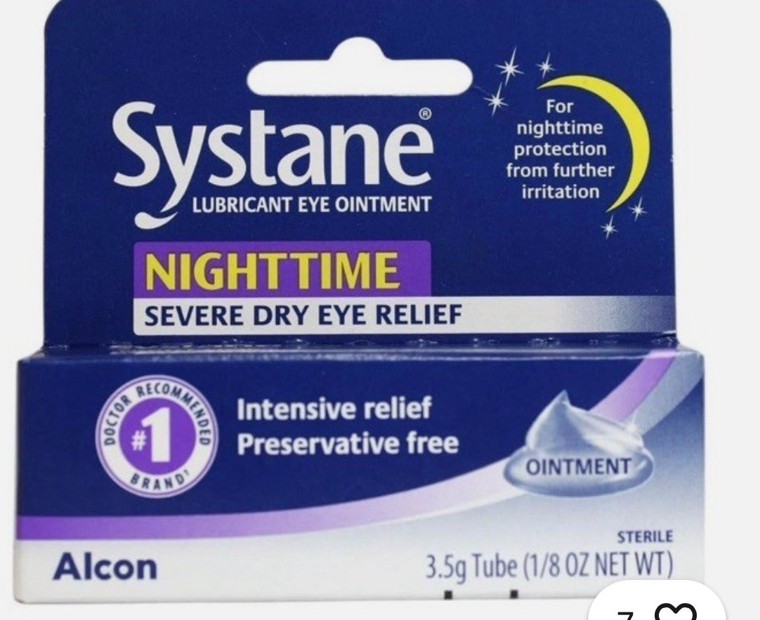 Systane Lubricant Eye Ointment Nighttime Protection Dry Relief 3.5 gram 10 Pack | eBay
