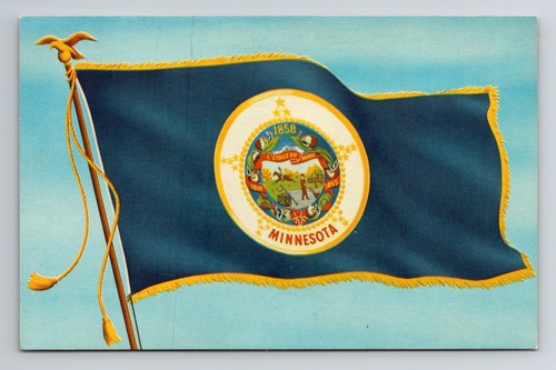 Postcard Minnesota State Flag | eBay UK