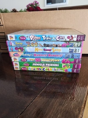 Lot of 7 Barney & Friends DVDs Lot | eBay