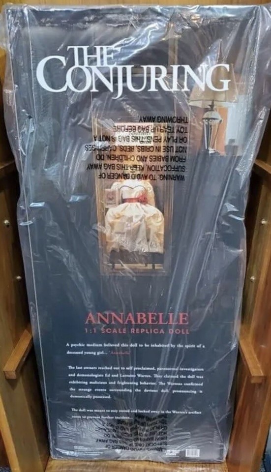 Annabelle Doll The Conjuring Prop Replica Life Size Trick or Treat ...