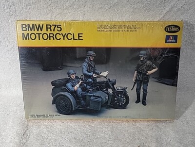 Vintage 1979 Italaerei/Testers German BMW R75 Motorcycle Model kit ...