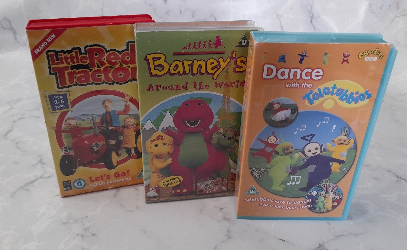 Children's VHS Video Bundle Teletubbies | Grelly UK