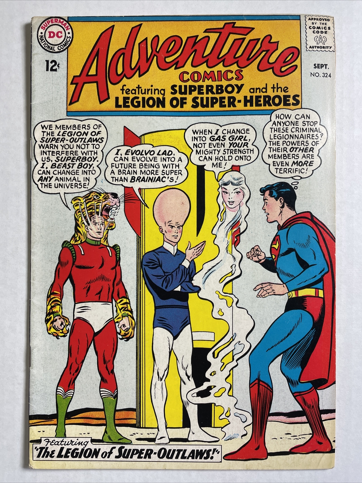 Adventure Comics 324 Fine 1964 DC Comics Legion | eBay