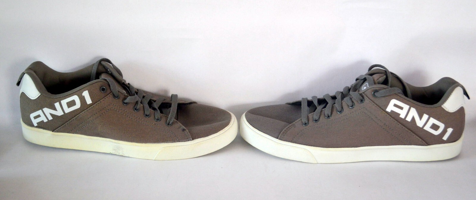 And1 Gray Shoes Sneakers Fundamental Low Top MNAN2500… - Gem